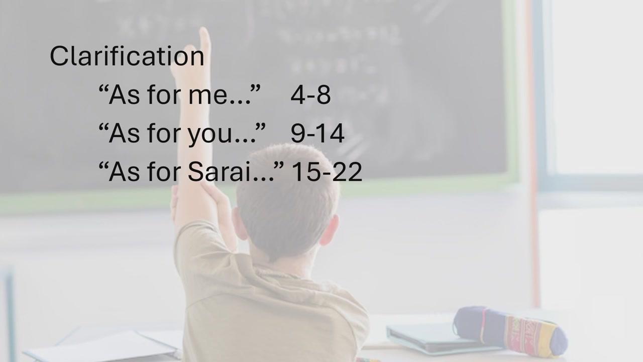 Covenant Clarification Genesis 17 Charleston Bible Church